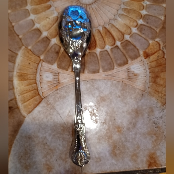 Source Unknown | Kitchen | Vintage Silverplated Fancy Engraved Serving ...